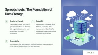 Spreadsheets in Ms ExcelBCP 1 Department of commerce | PPT