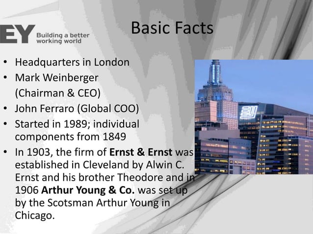 ERNST & YOUNG | PPTX