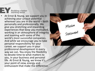 ERNST & YOUNG | PPTX