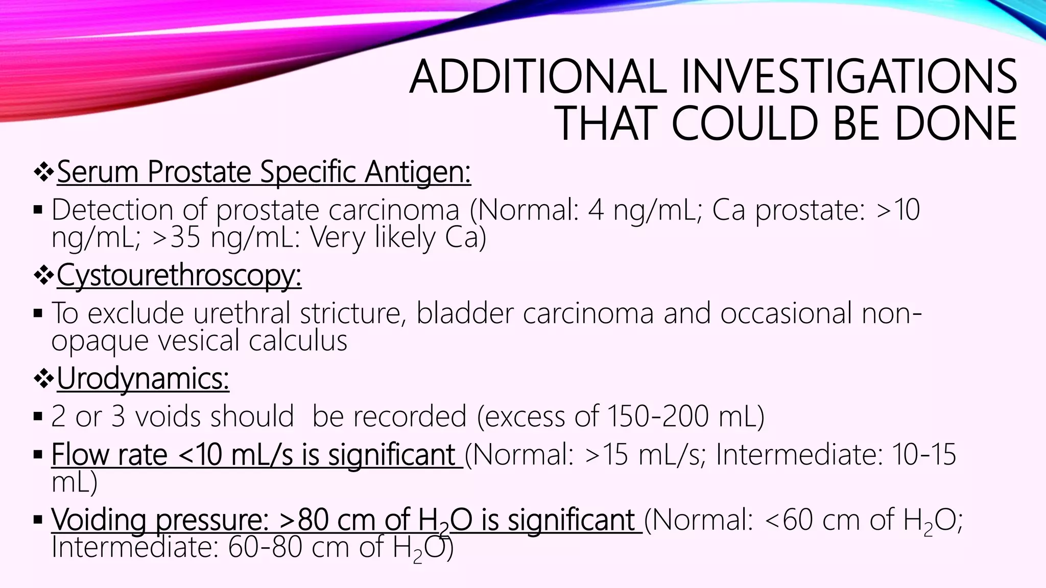 Benign Prostatic Hyperplasia (Surgical Case Presentation) | PPTX