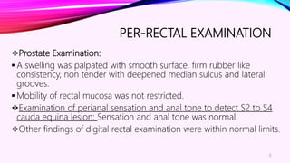 Benign Prostatic Hyperplasia (Surgical Case Presentation) | PPTX