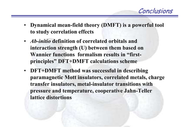 Density Functional and Dynamical Mean-Field Theory (DFT+DMFT) method and its application to real ...