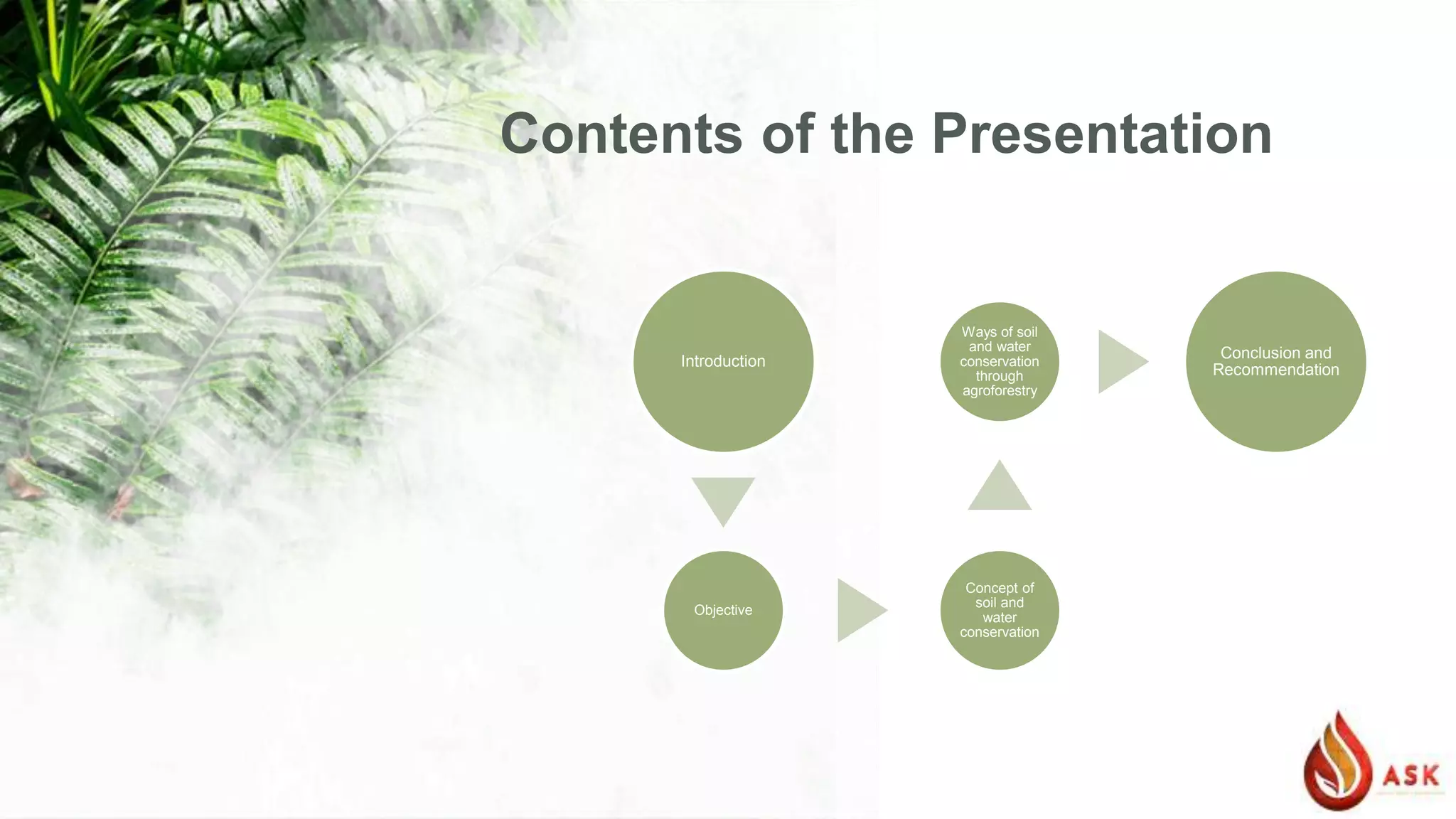 Agroforestry to Soil and Water Conservation | PPTX