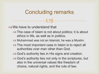 An Islamic Case for Liberty | PPT
