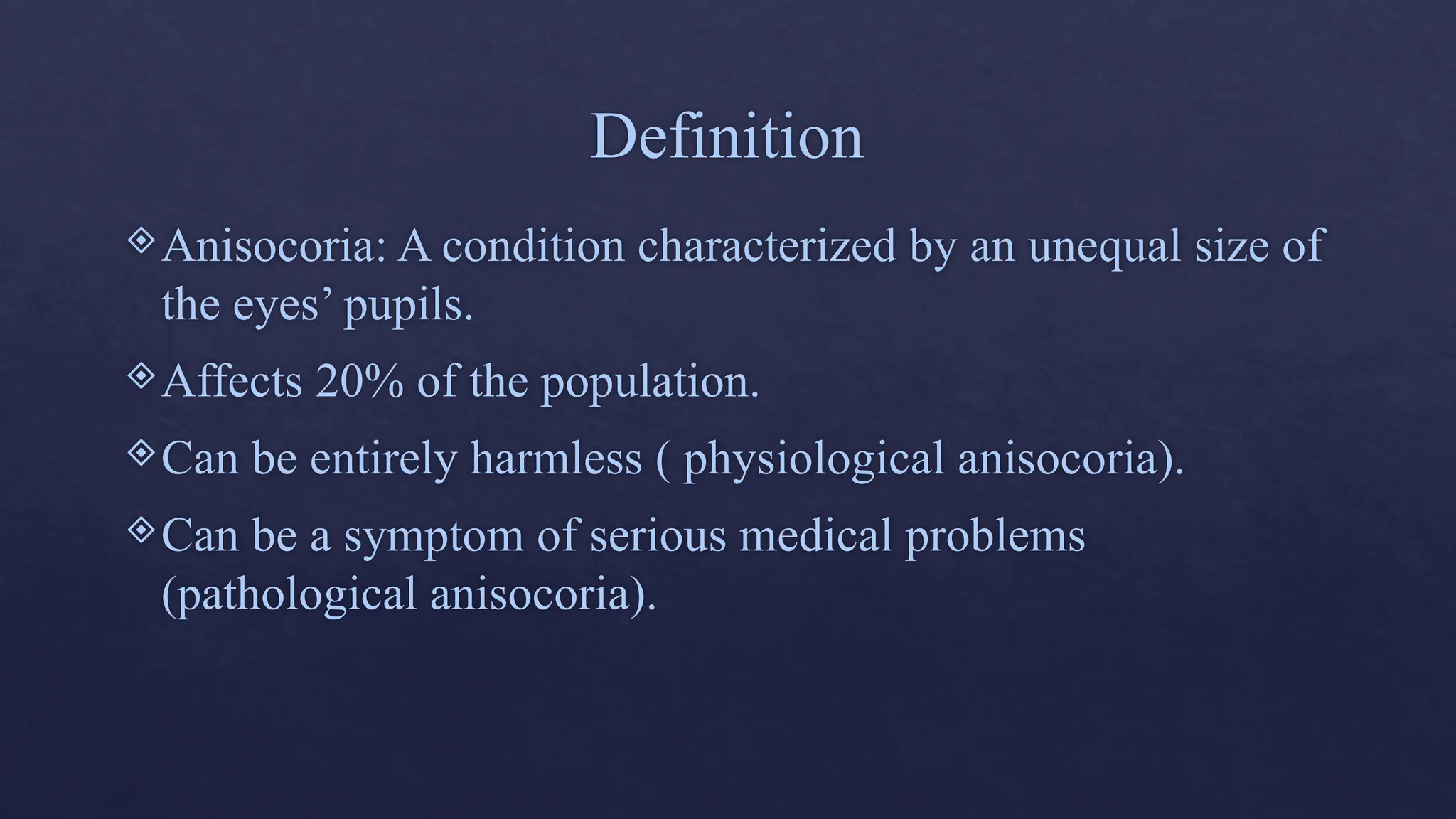 Physiological and Pathological anisocoria.pptx