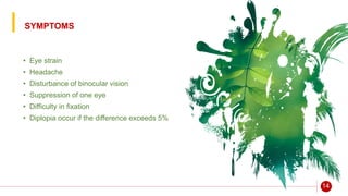 Anisometropia | PPTX