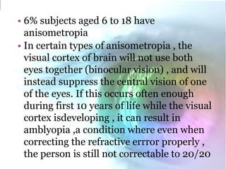 Anisometrpia | PPTX