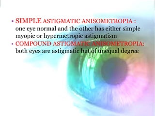 Anisometrpia | PPTX
