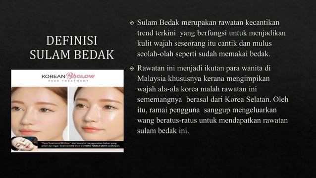 Hukum rawatan sulam bedak dalam kecantikan | PPT