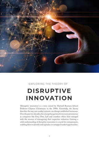 Ronny Zaman - Exploring the Theory of Disruptive Innovation | PDF