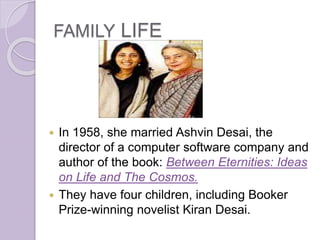 Anita Desai | PPTX