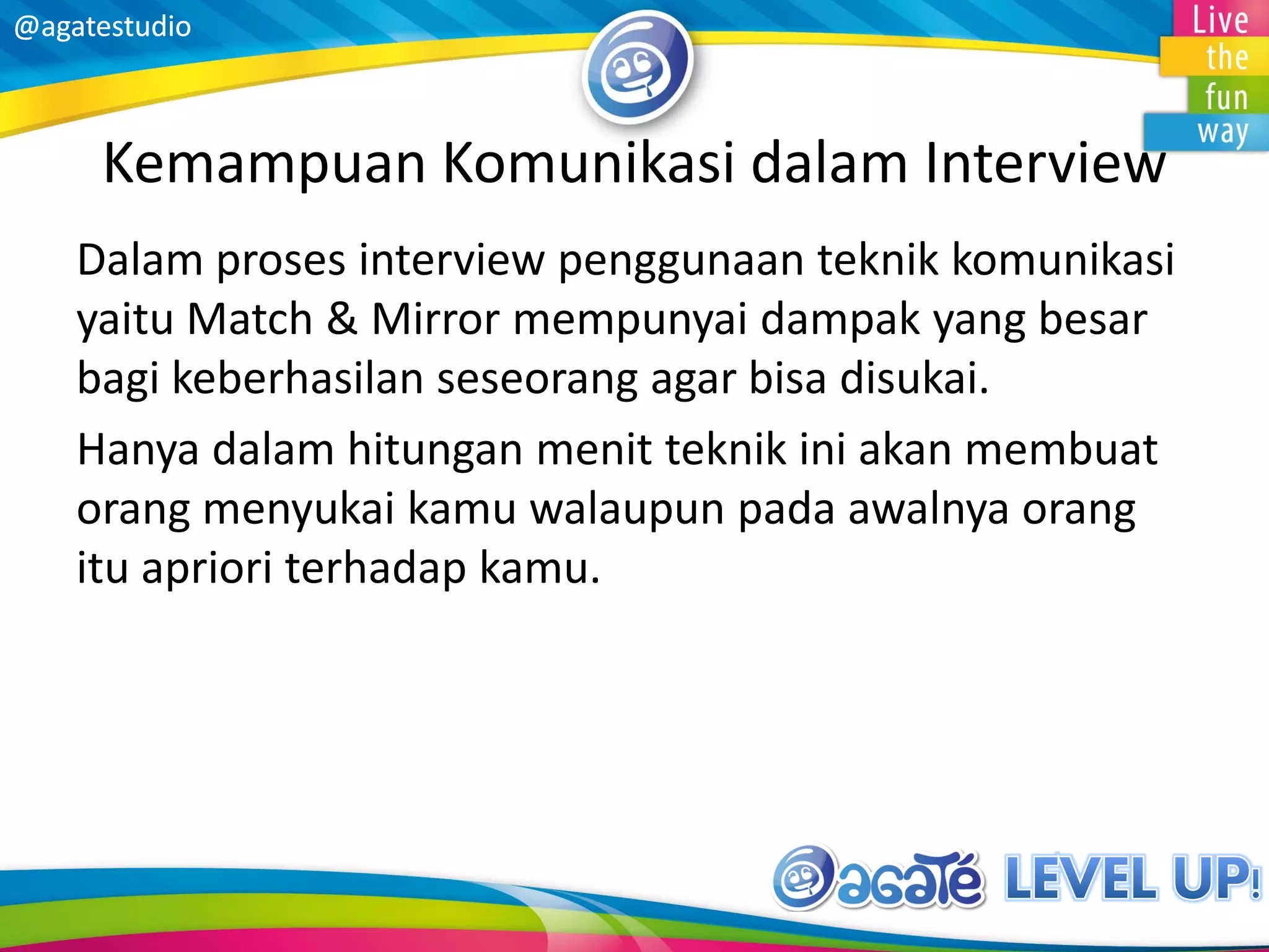 Interview Communication by Anita | PDF