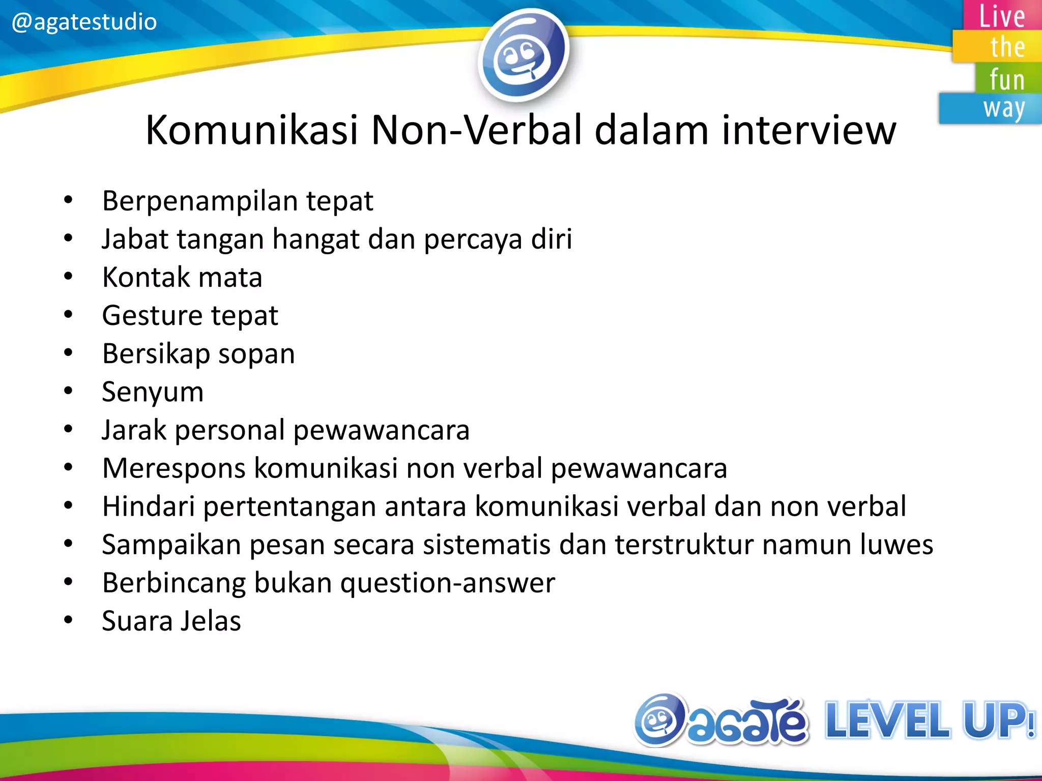 Interview Communication by Anita | PDF