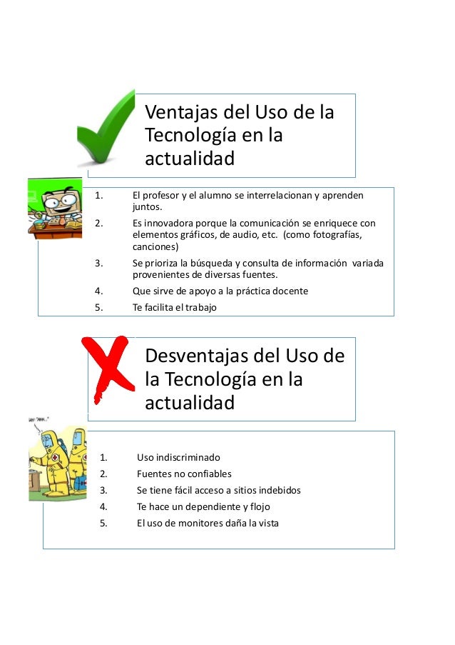 Ventajas De La Tecnologia