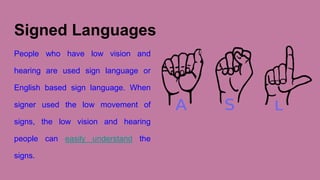 " Communication System for the Deaf -Blind People" | PPTX