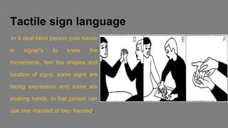 " Communication System for the Deaf -Blind People" | PPTX