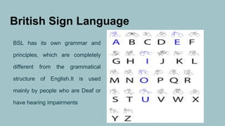 " Communication System for the Deaf -Blind People" | PPTX