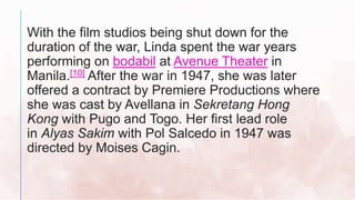 Anita Linda Life, Career, Film, Production, Television.pptx