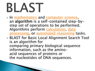 BLAST | PPT
