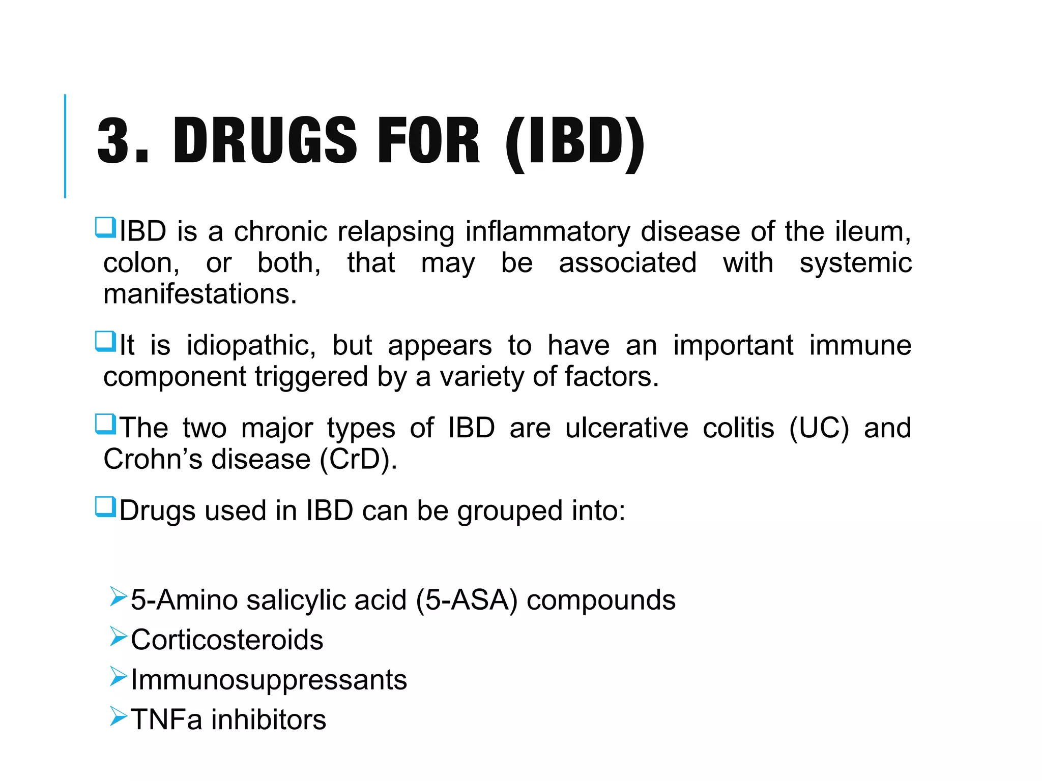 Pharmacology of antidiarrheal drugs | PPT