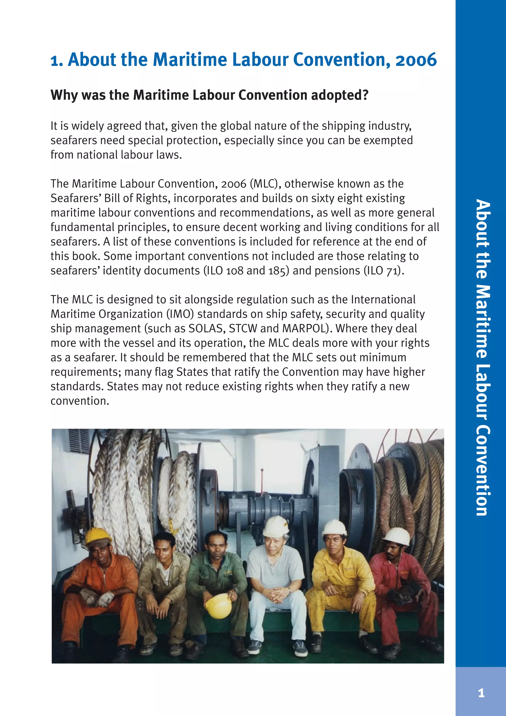 An itf guide for seafarers to the ilo | PDF