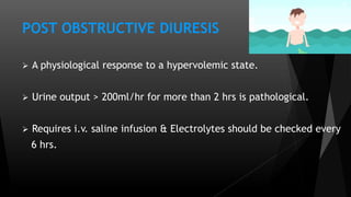 Acute Urinary Retention | PPTX
