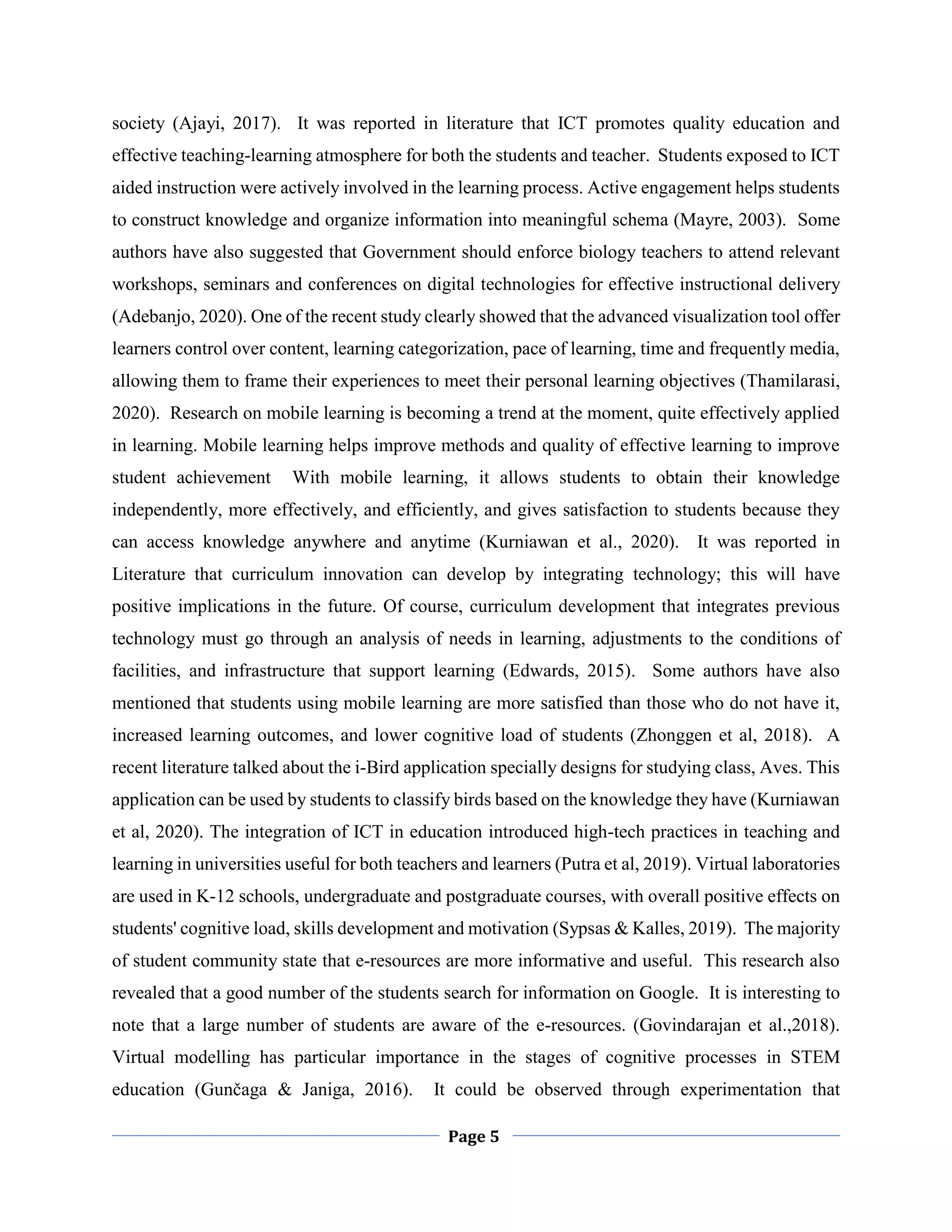 ICT in the teaching learning process with respect to bio-zoology | PDF