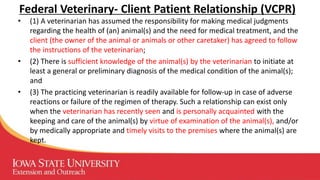 Antibiotics Use in Animal Agriculture - Where are we Going? | PPT