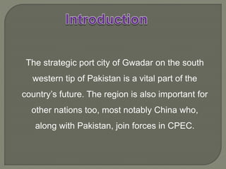 Gwadar Development Authority | PPT