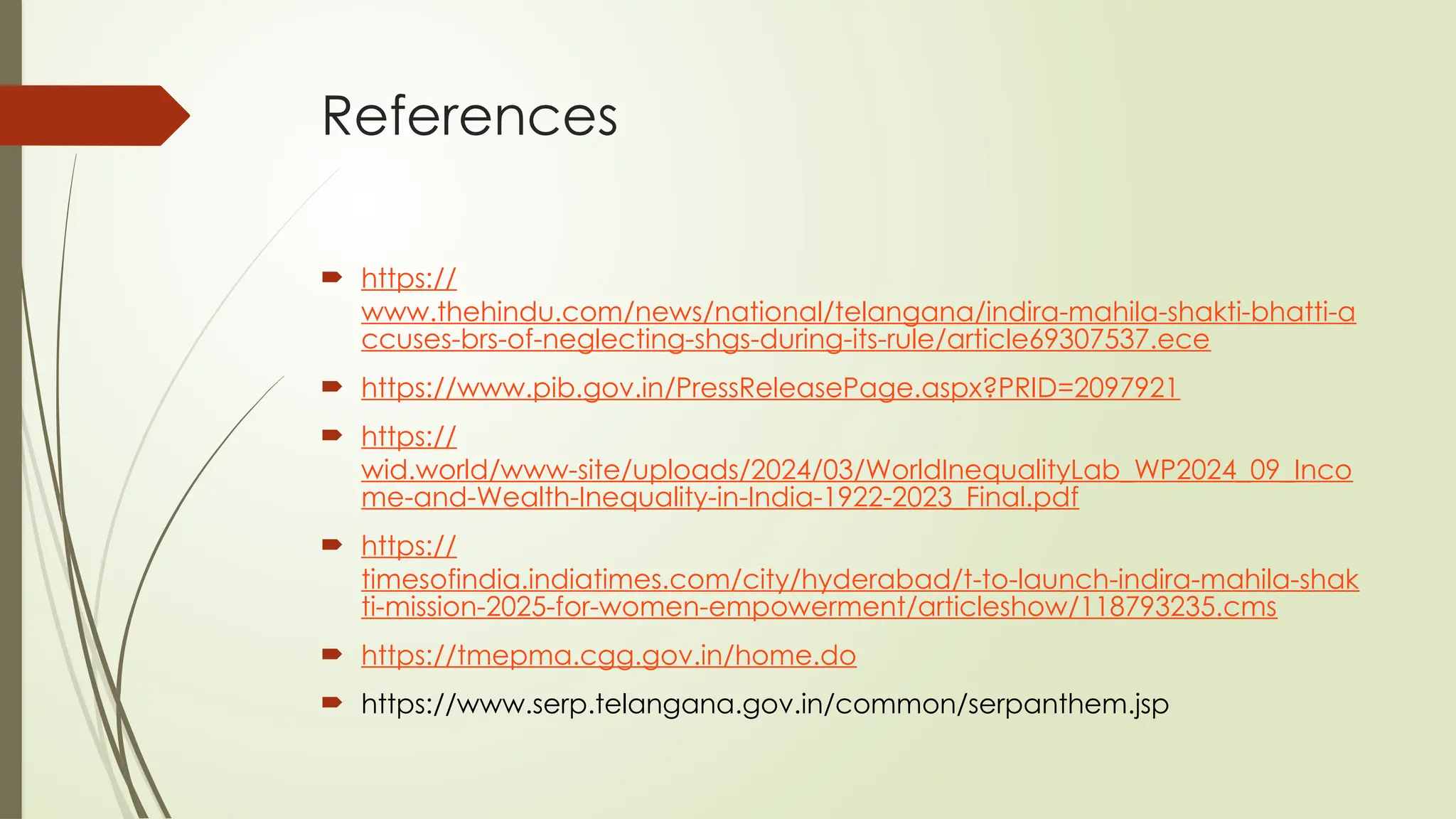 Indira Mahila Scheme Implementation in Telangana | PPTX