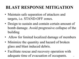 blast resistant structures | PPTX