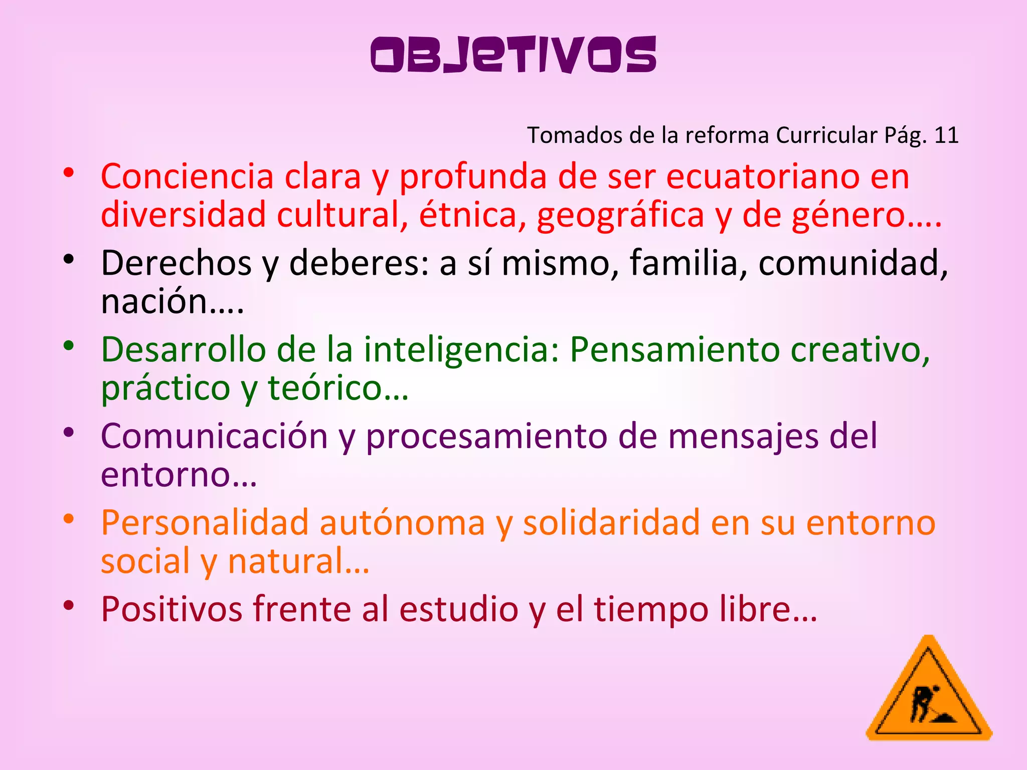 A niveles de concreción 1 | PPT