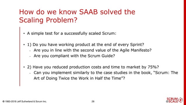 Agile Network India | Scrum at Scale | Jeff Lopez-stuit | PPT