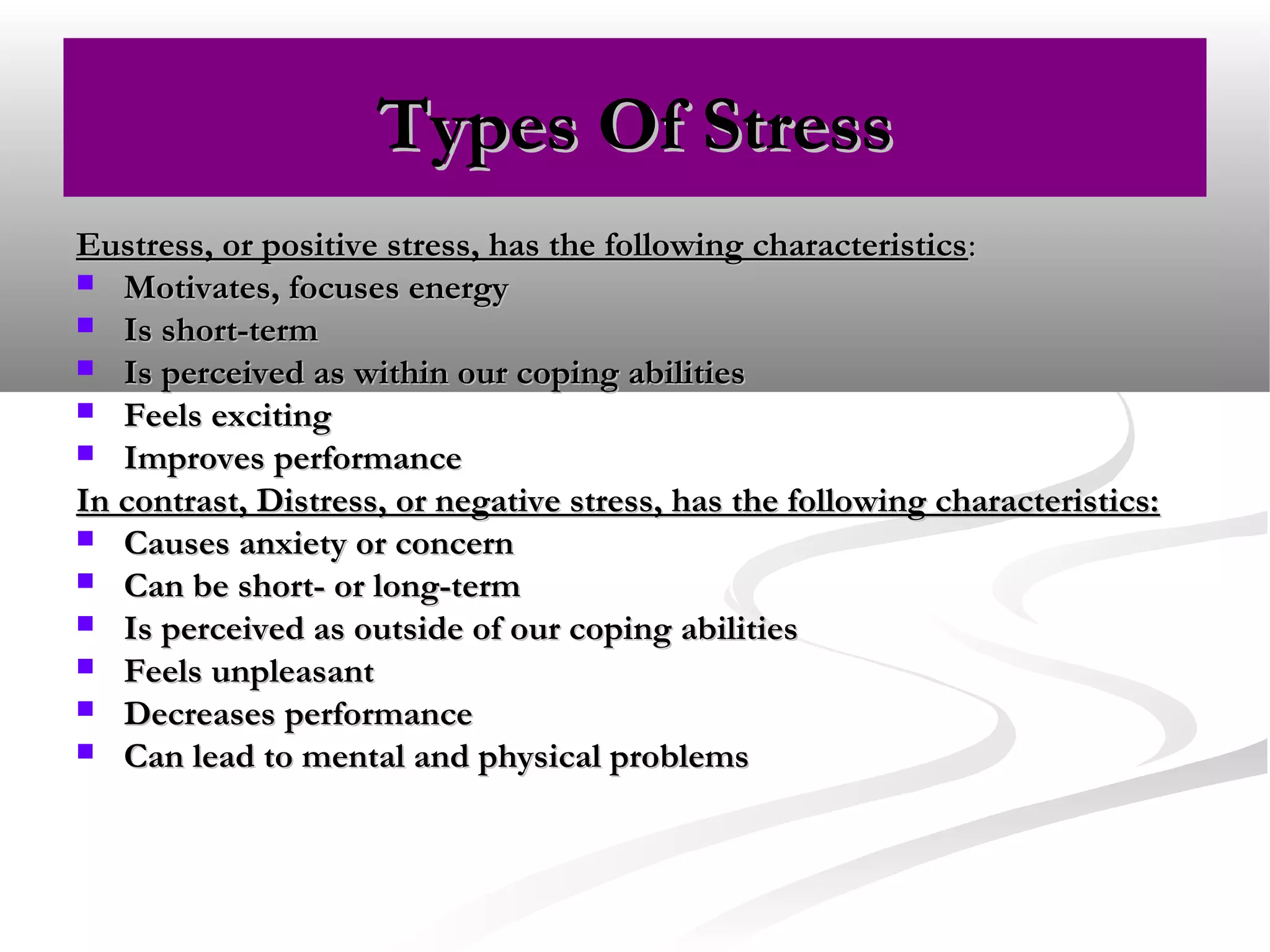 stress and Anxiety Disorder | PPT