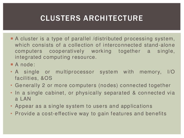 cluster computing