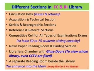 HOW TO BUILDUP WORLD-CLASS LIBRARY? A PROPOSAL | PPT