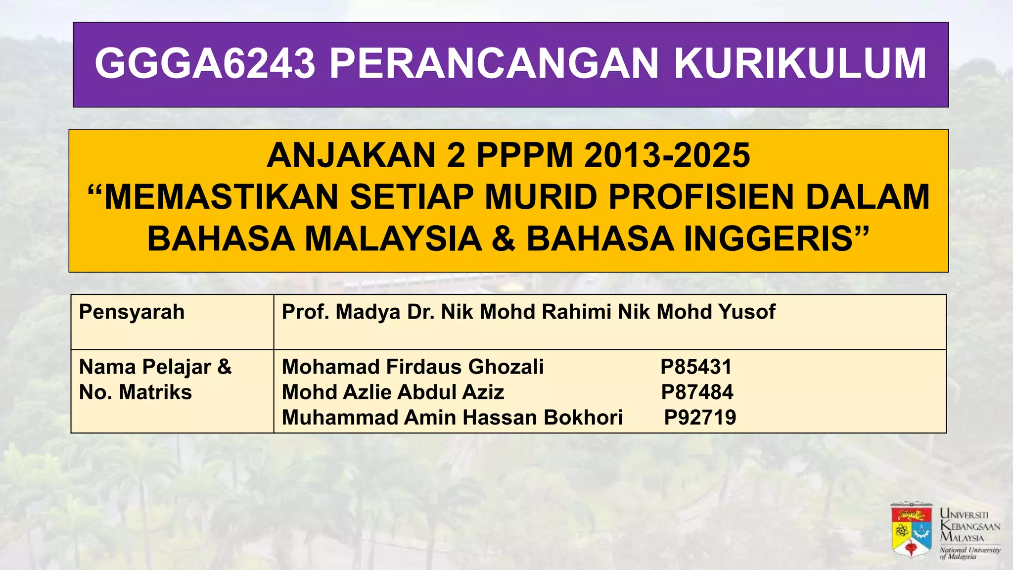Anjakan 2 - Meningkatkan Profisien BM & BI | PPTX