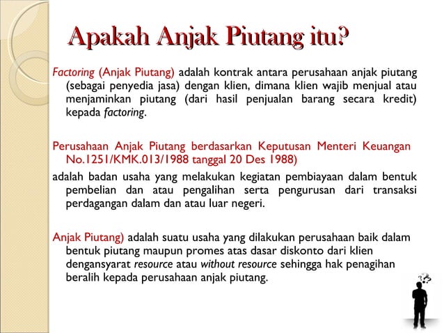 Anjak Piutang | PPT