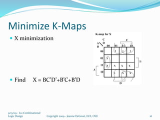 Combinational logic circuits | PPT