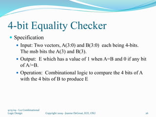Combinational logic circuits | PPT