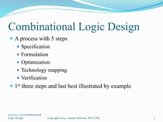Combinational logic circuits | PPT