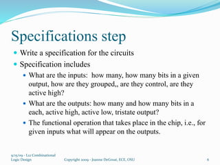 Combinational logic circuits | PPT