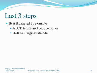 Combinational logic circuits | PPT