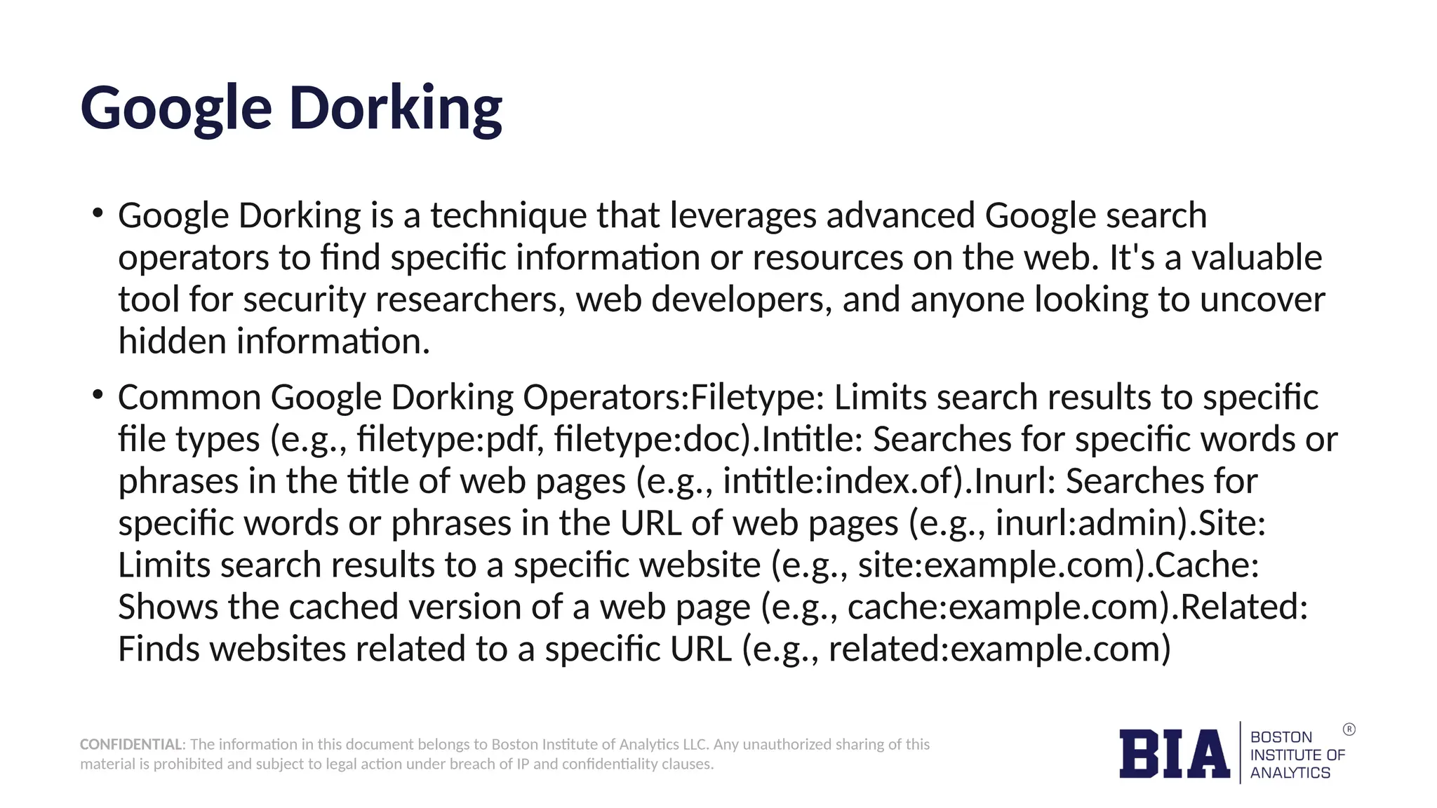 Tools and Methods for Effective Reconnaissance: A Comprehensive Report ...