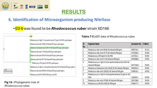 Isolation and Identification of Nitrilase and Laccase Producing ...