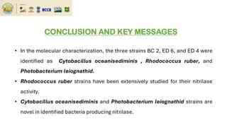 Isolation and Identification of Nitrilase and Laccase Producing ...