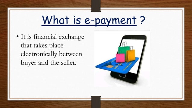 Risks involved in E-payment | PPTX