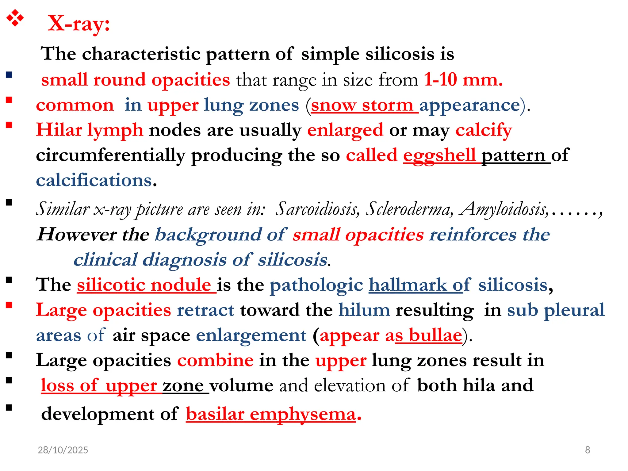 Silicosis causes serious lung damages .. | PPTX