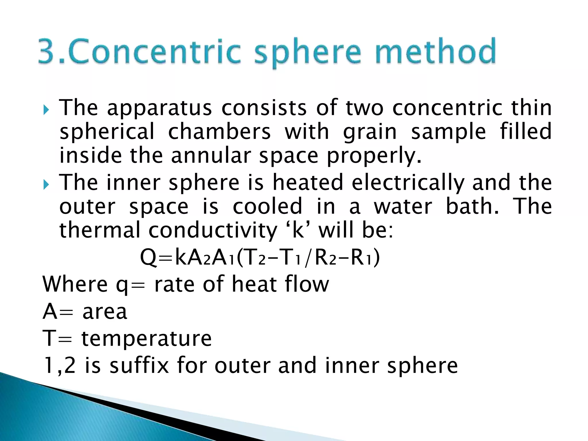 determination of thermal conductivity | PPTX