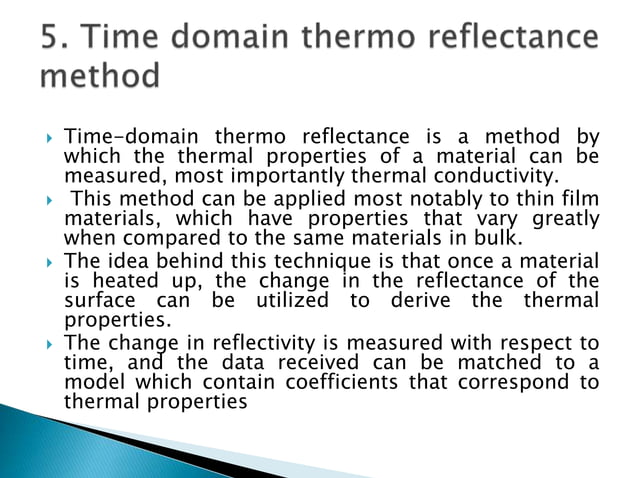 Determination Of Thermal Conductivity Pptx Physics Science